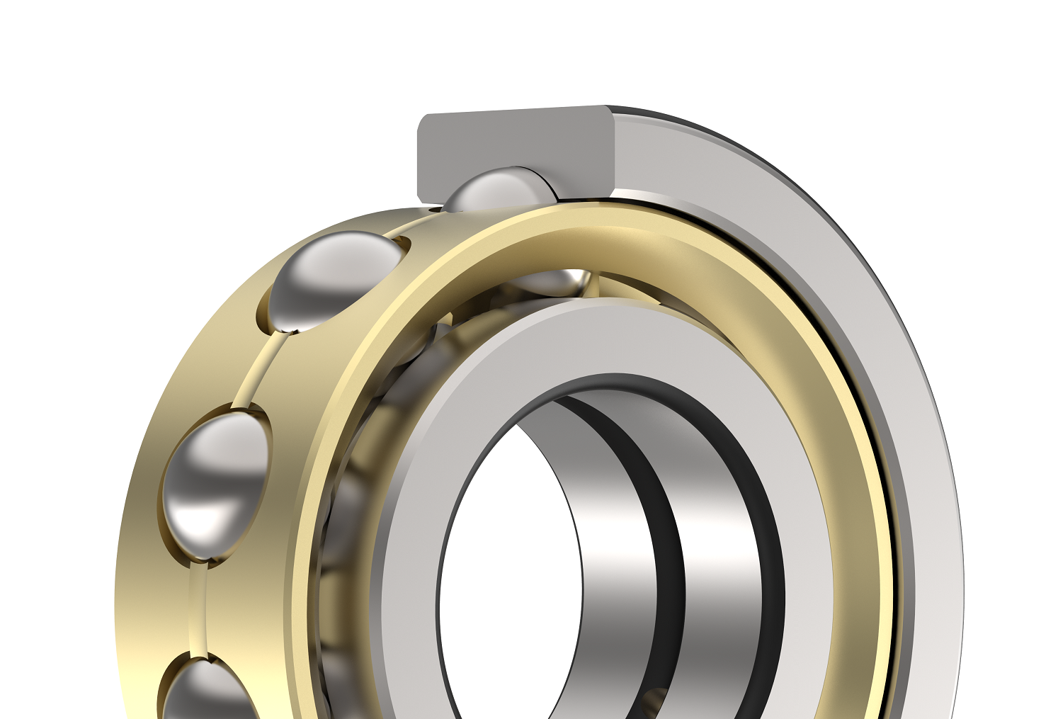Four-point bearings
