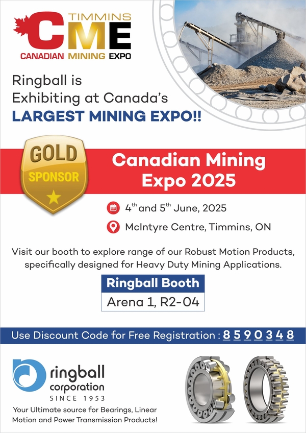 ZKL Bearings at Canadian Mining Expo 2025
